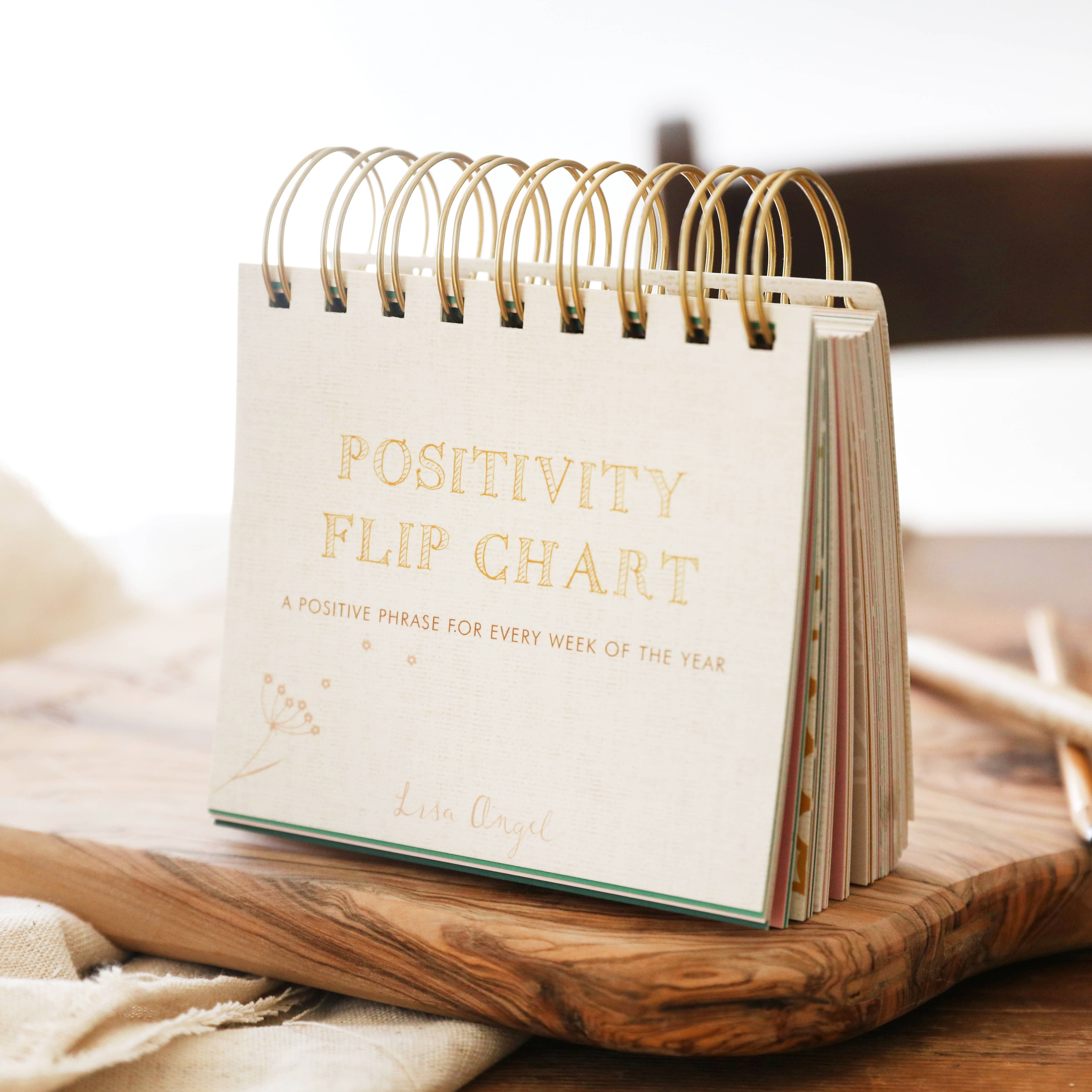 WEEKLY POSITIVITY FLIP CHART BOOK – Billiboo.com